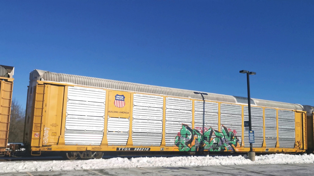 UP 4473 (Body) TTGX 980210 (Flat)